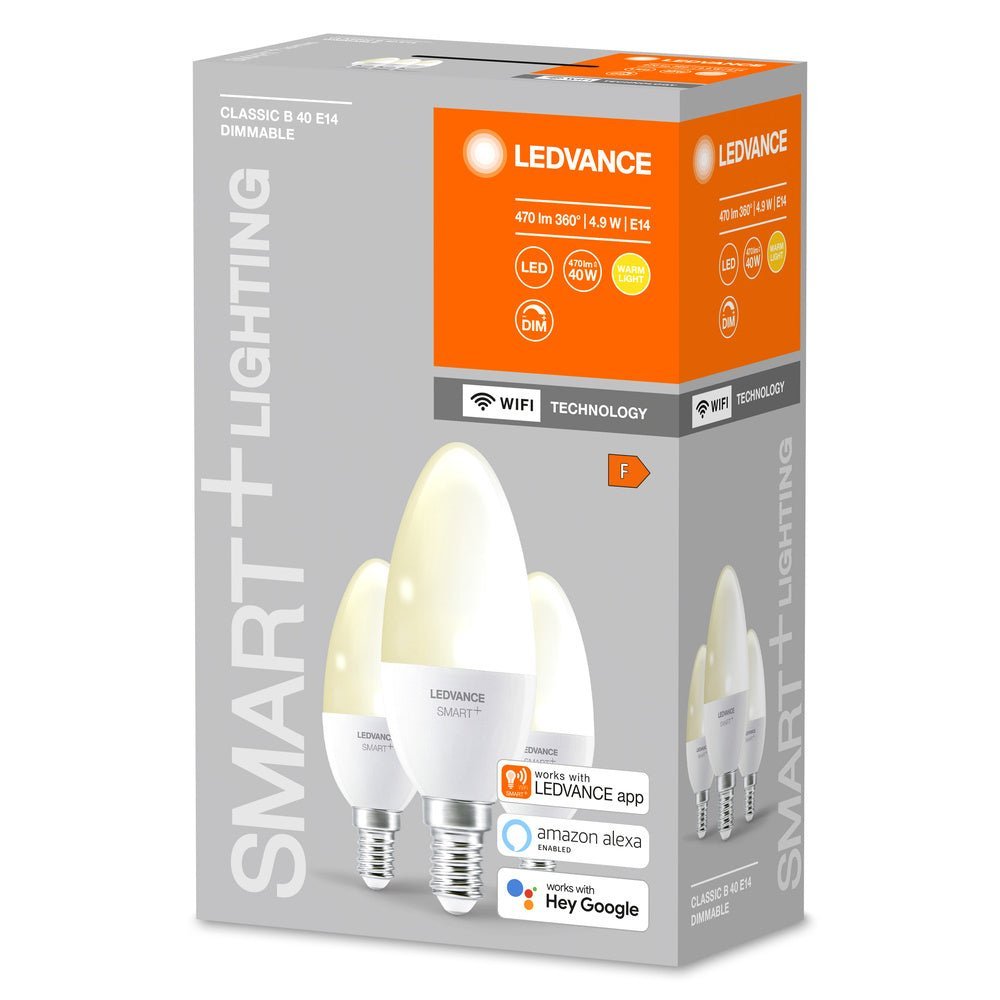 3ks chytrá LED žárovka E14 5W |E-shop LEDVANCE 3ks chytrá LED žárovka E14 5W |E-shop LEDVANCE